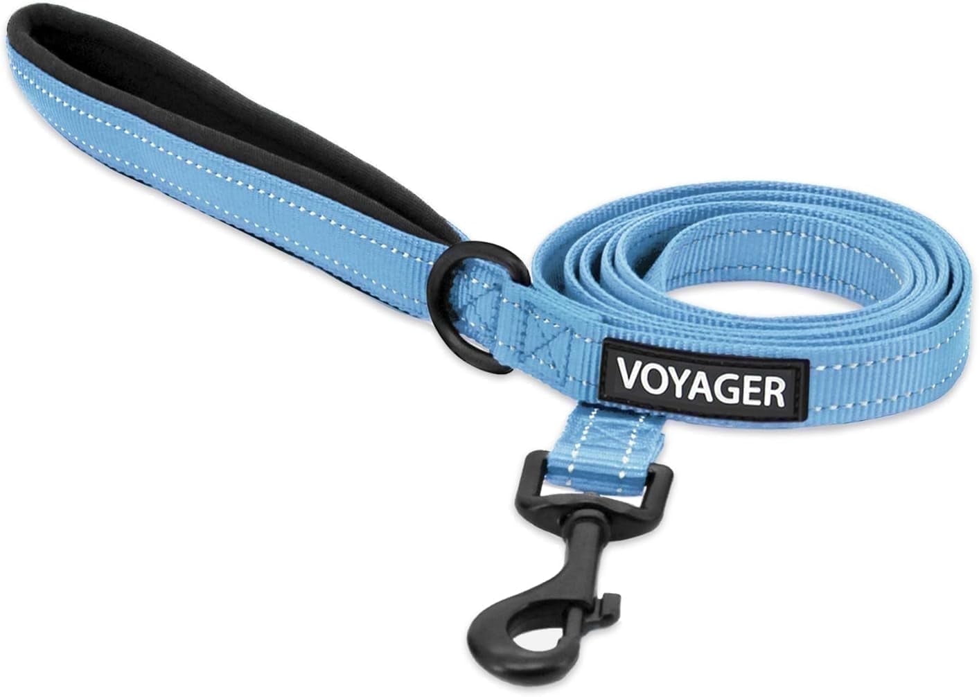 Voyager, Reflective Dog Leash, 5ft, Heavy Duty Support for All Breeds ...