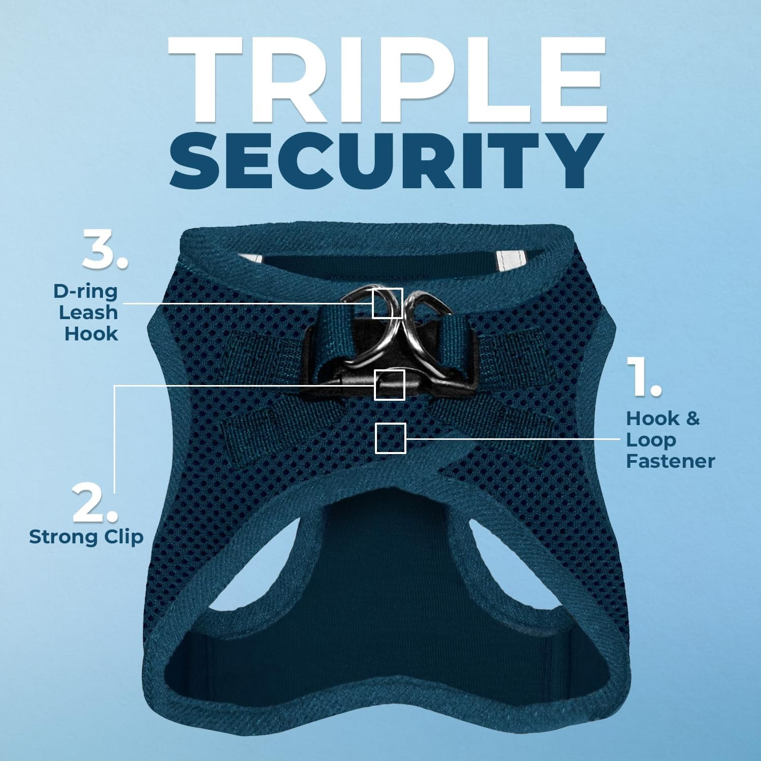 Voyager Step-In Air Dog Harness - All Weather Mesh, Reflective, No Pull ...