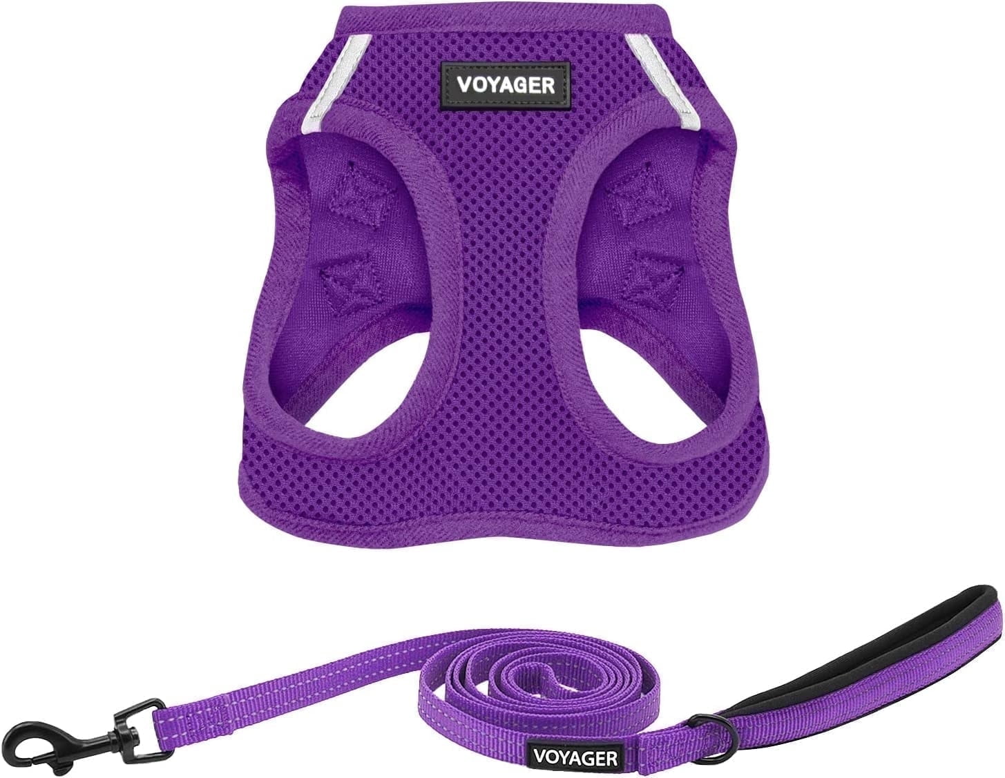 Voyager Step-In Air All Weather Mesh Harness & Reflective Dog Leash ...