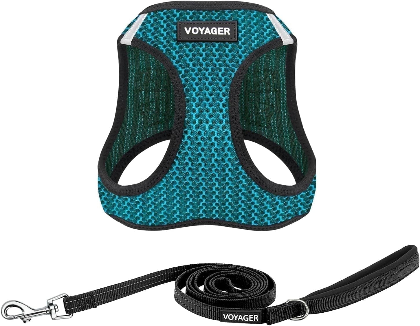 Voyager Step-In Air All Weather Mesh Harness & Reflective Dog Leash ...