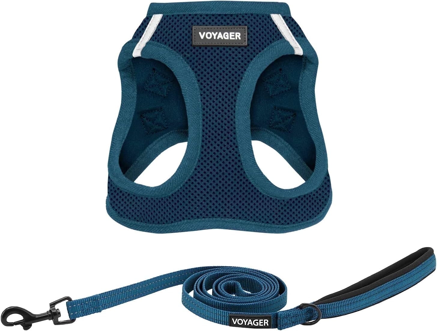 Voyager Step-In Air All Weather Mesh Harness & Reflective Dog Leash ...