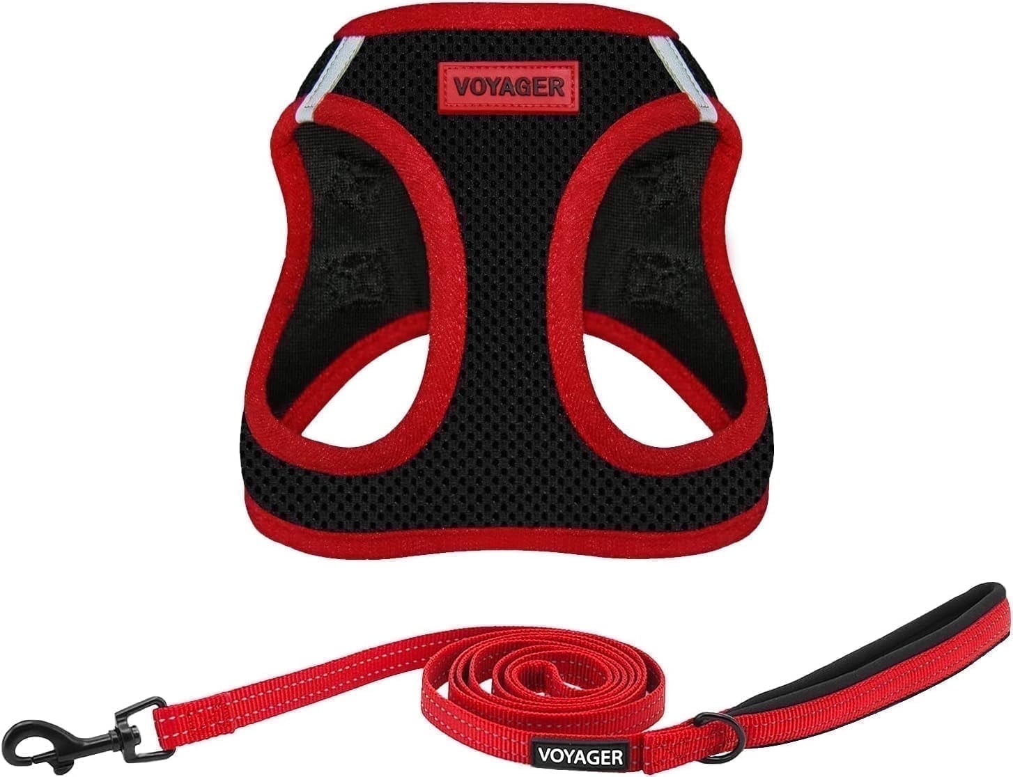 Voyager Step-In Air All Weather Mesh Harness & Reflective Dog Leash ...