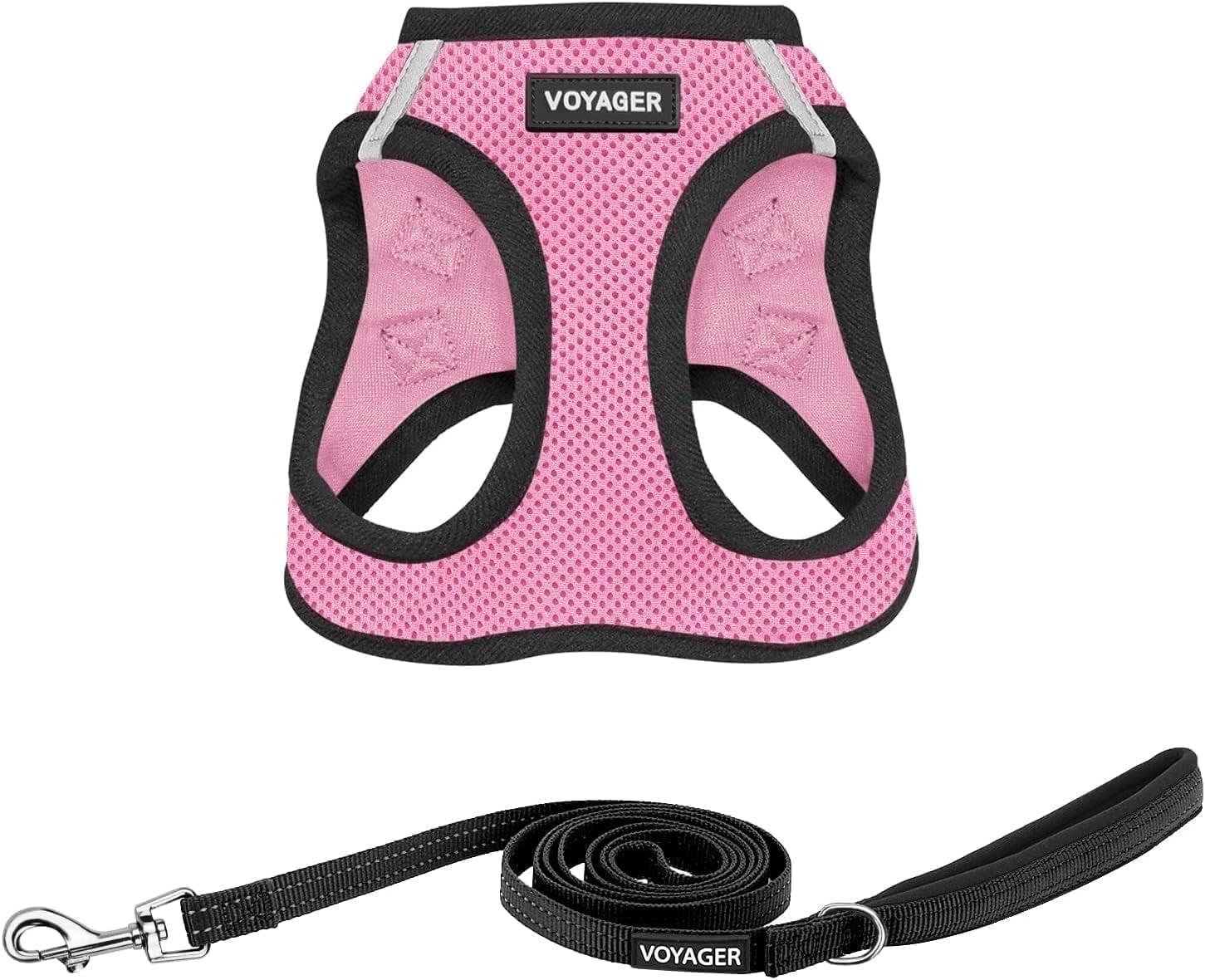 Voyager Step-In Air All Weather Mesh Harness & Reflective Dog Leash ...