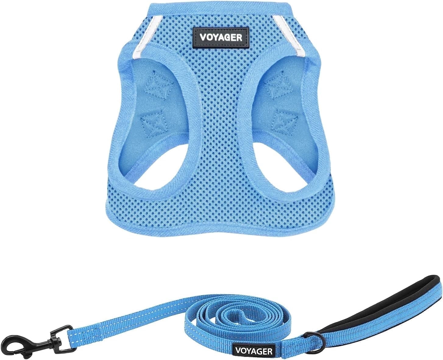 Voyager Step-In Air All Weather Mesh Harness & Reflective Dog Leash ...