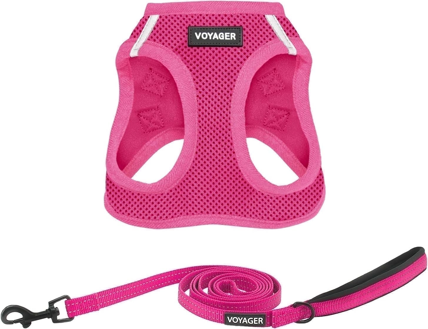 Voyager Step-In Air All Weather Mesh Harness & Reflective Dog Leash ...