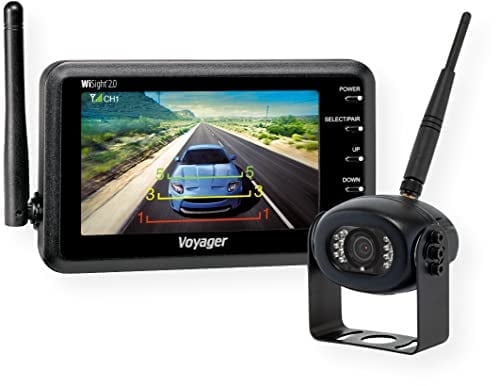 Voyager WVSXS43 Single-Camera System; Includes (1) 4.3" Wireless LCD ...
