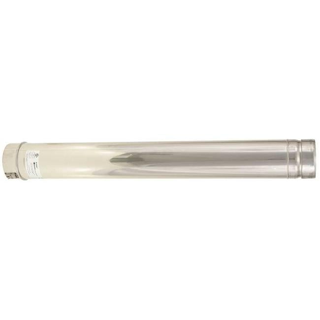 Vp3-24Str Vent Pipe Straight 3 In. X 24 In. - Walmart.com