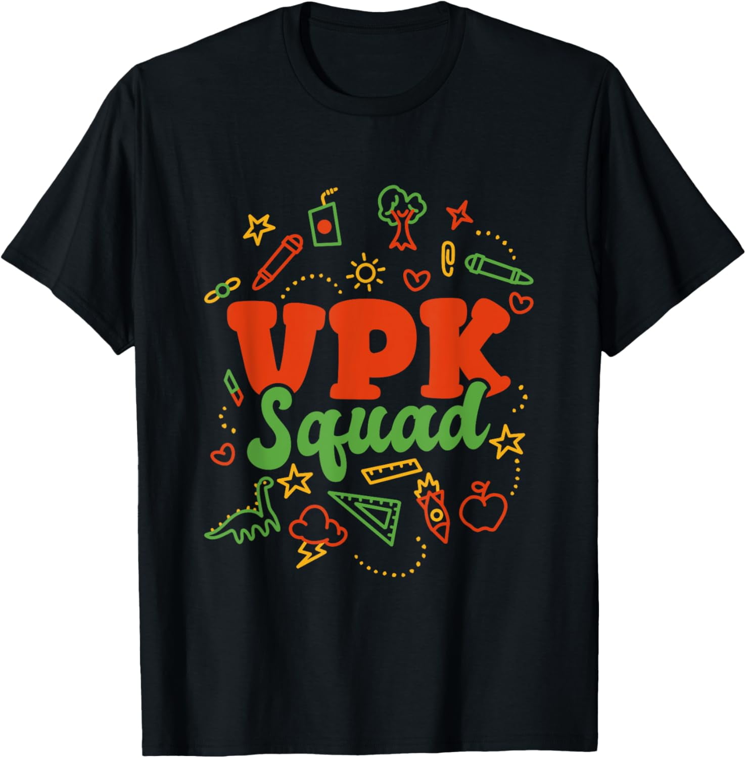 Vpk Squad, Pre-K VPK Teacher and Vpk Student Team T-Shirt - Walmart.com