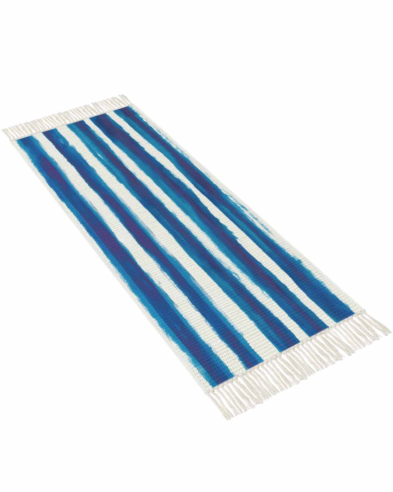 Vpkiifhi Blue Stripe Hallway Runner Rug 2 x 6 Ft, Long Area Floor Mat ...