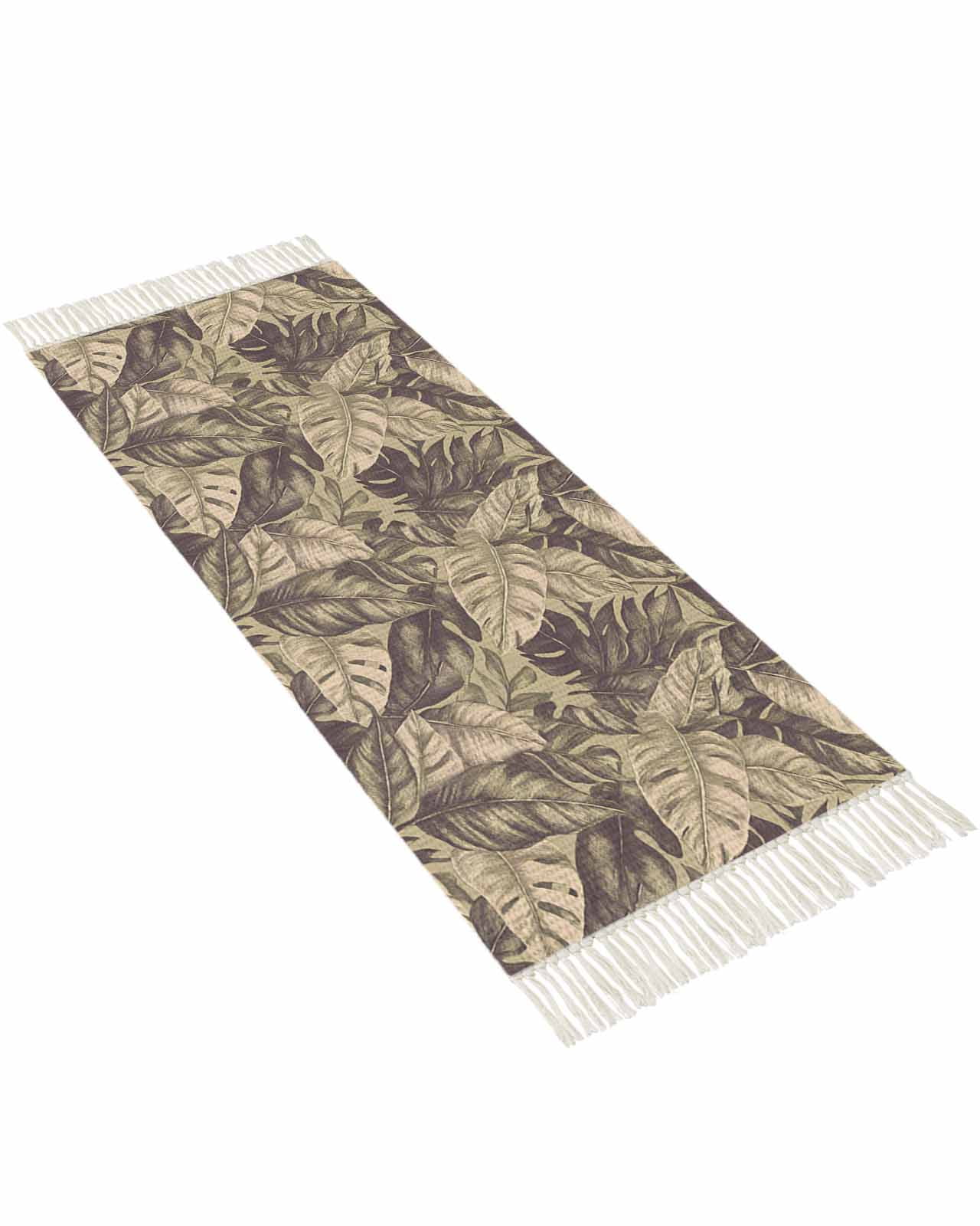 Vpkiifhi Vintage Palm Leaves Kitchen Runner 2 x 4 Ft, Lightweight ...