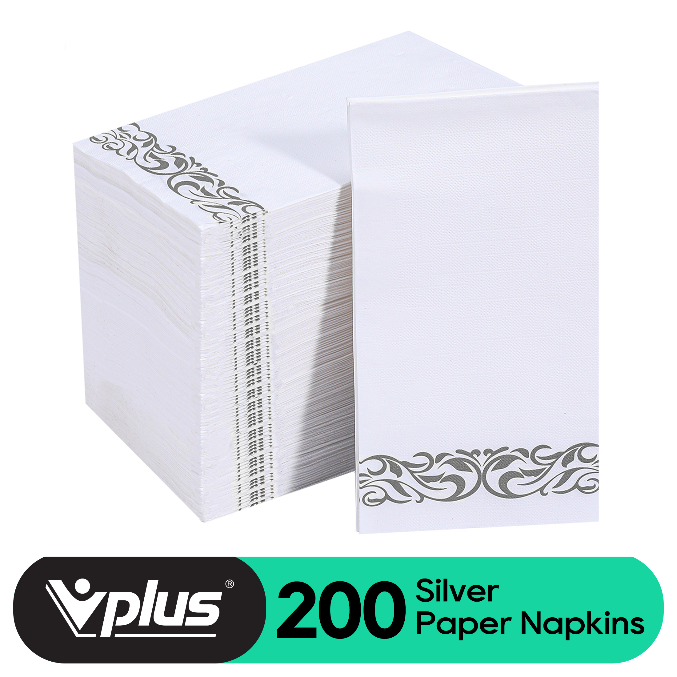 Vanity Fair Everyday Paper Napkins, 2-ply White, 120ct - Walmart.com