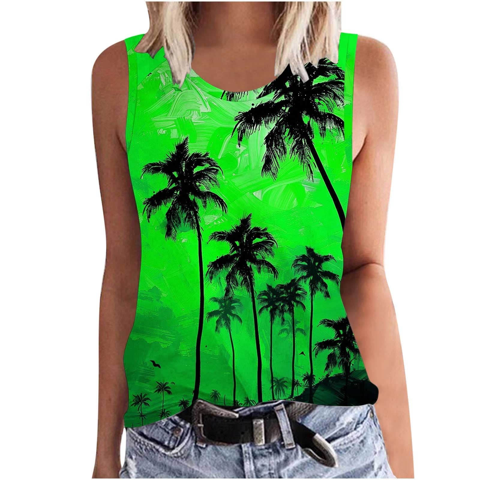 Vrhaik Womens Sleeveless Tank Top Women's Summer Clothes Long Black ...