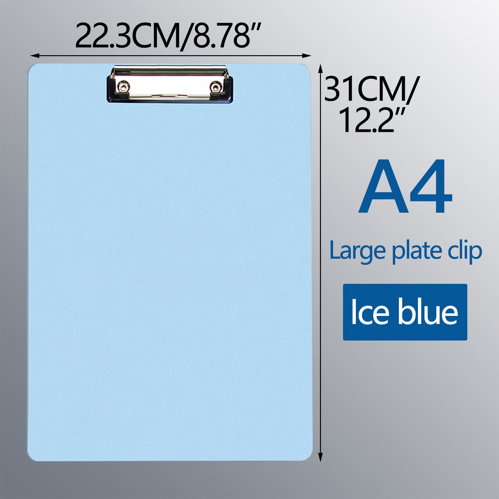 Vrorvz A4 Size Multifunctional Writing Pad Storage Box with Metal Clip ...