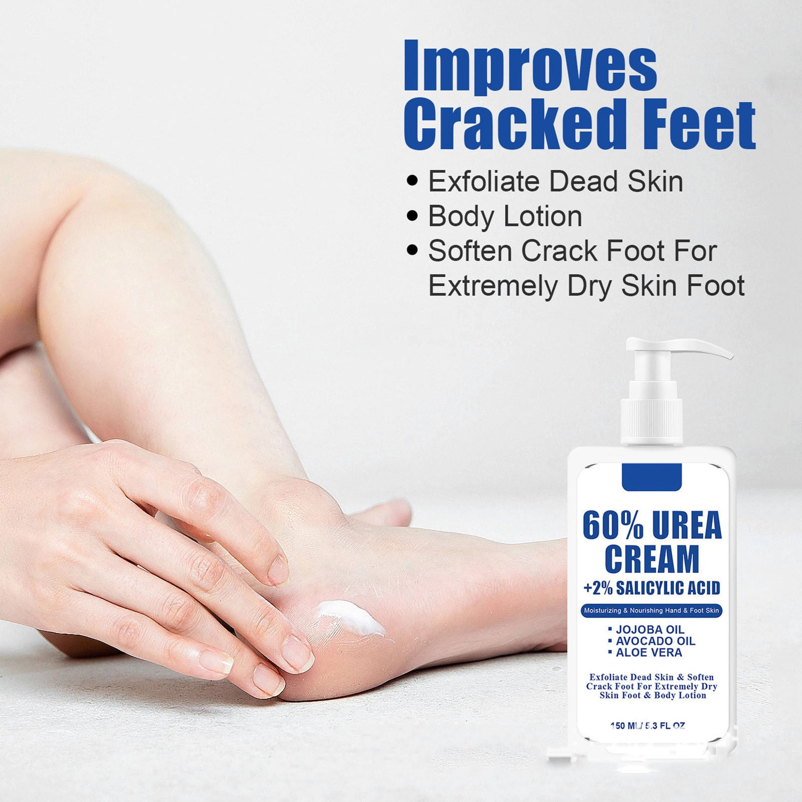 Vrorvz Advanced Repair Cream for Dry,Rough Skin with Urea Moisturizes ...