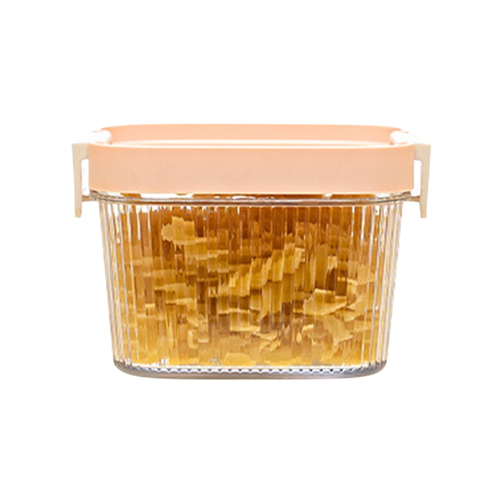 Vrorvz Airtight Kitchen Storage Containers with Transparent Buckle Lid ...