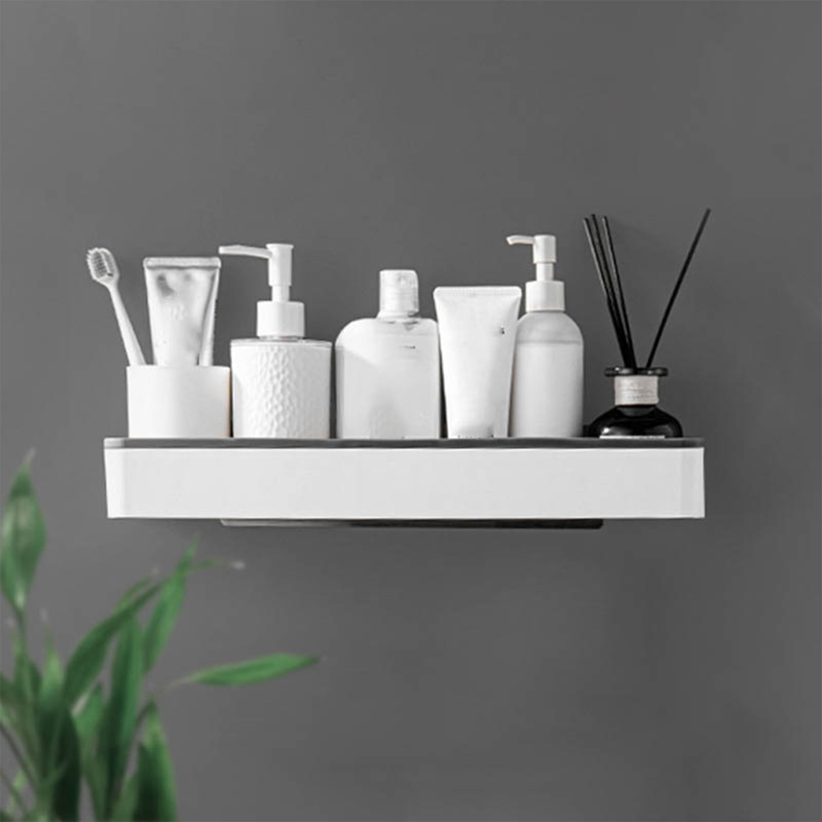 Vrorvz Bathroom Toilet Shelf Upper Wall Mounted Easy Install No Drill ...