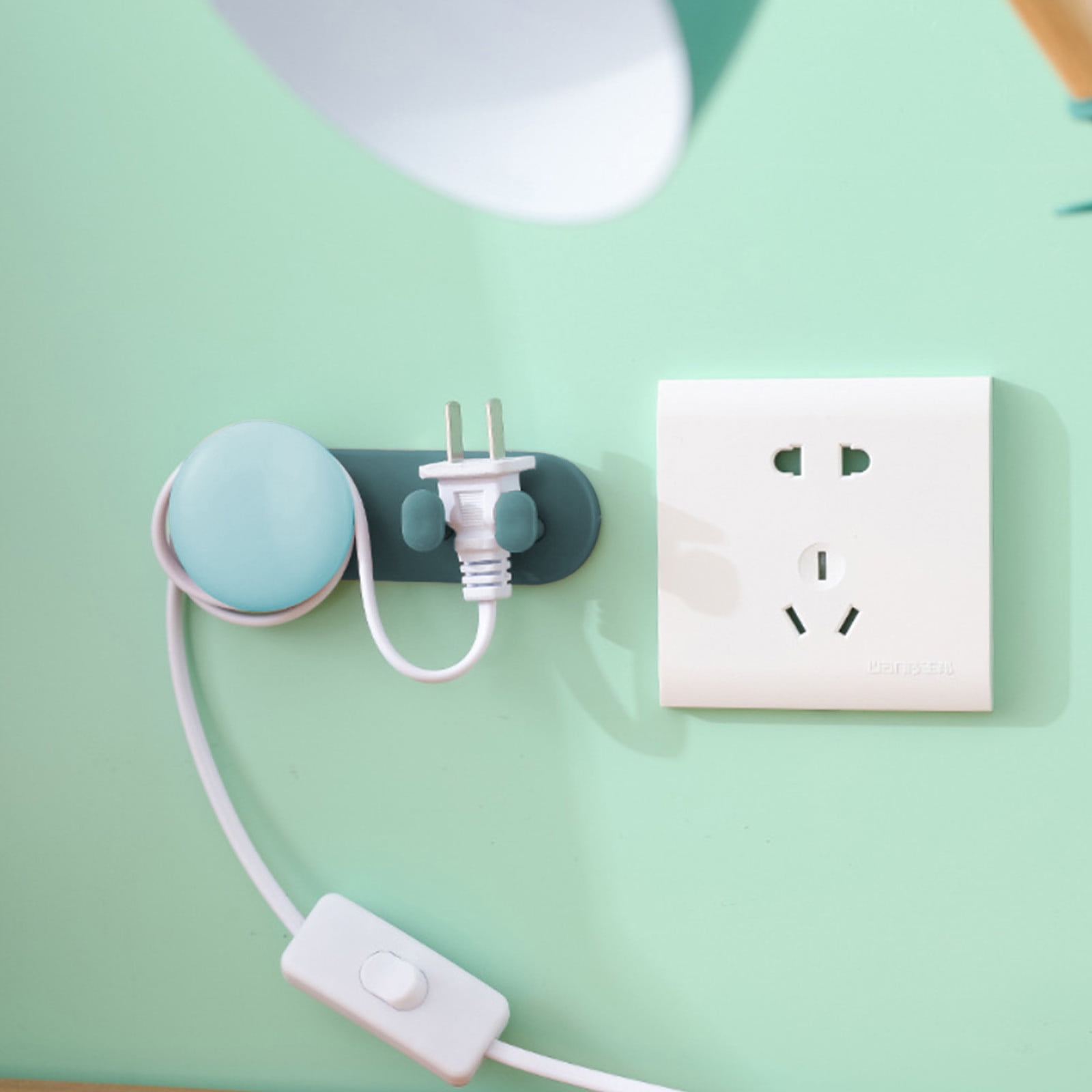 Vrorvz Cable Organizer Hook Wall Mount for Home or Office with No Drill ...