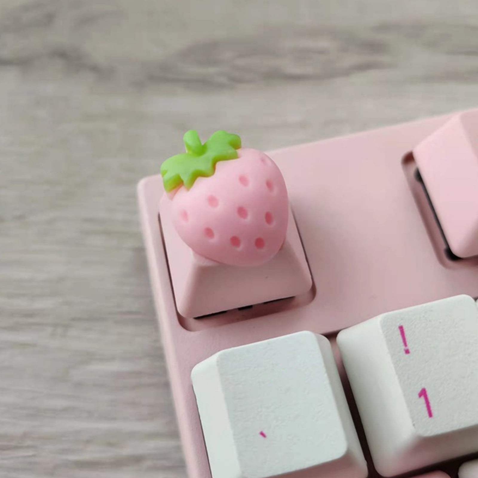 Vrorvz Cute Paw Bunny Keycaps for Mechanical Keyboard Funny Character ...
