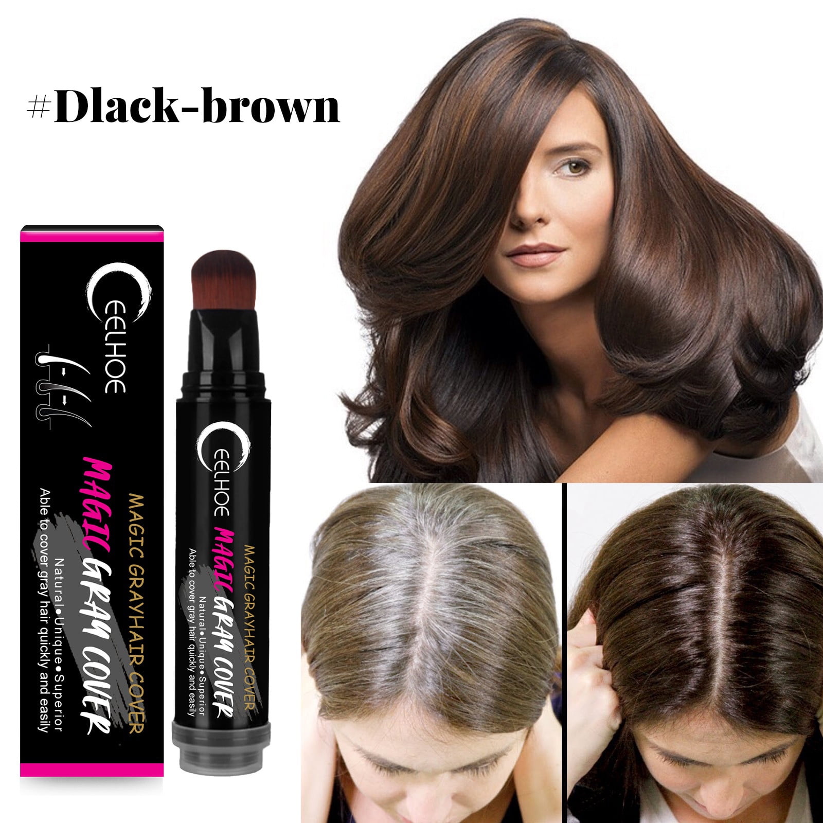 Vrorvz Disposable Plant Based Hair Pen 0.7fl oz Long Lasting Natural ...