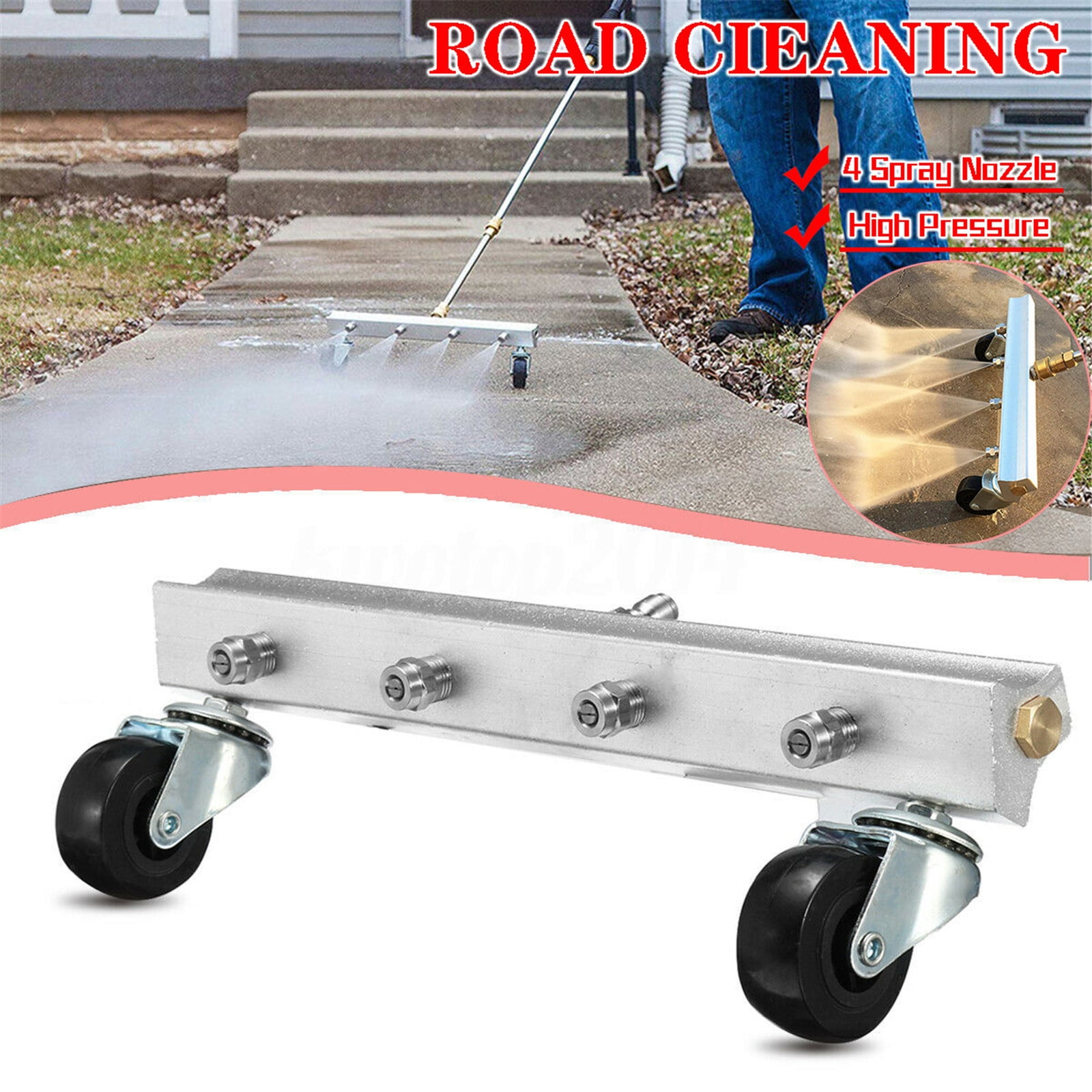 Vrorvz Efficient Courtyard Road Cleaner with Universal Wheels and Fan ...