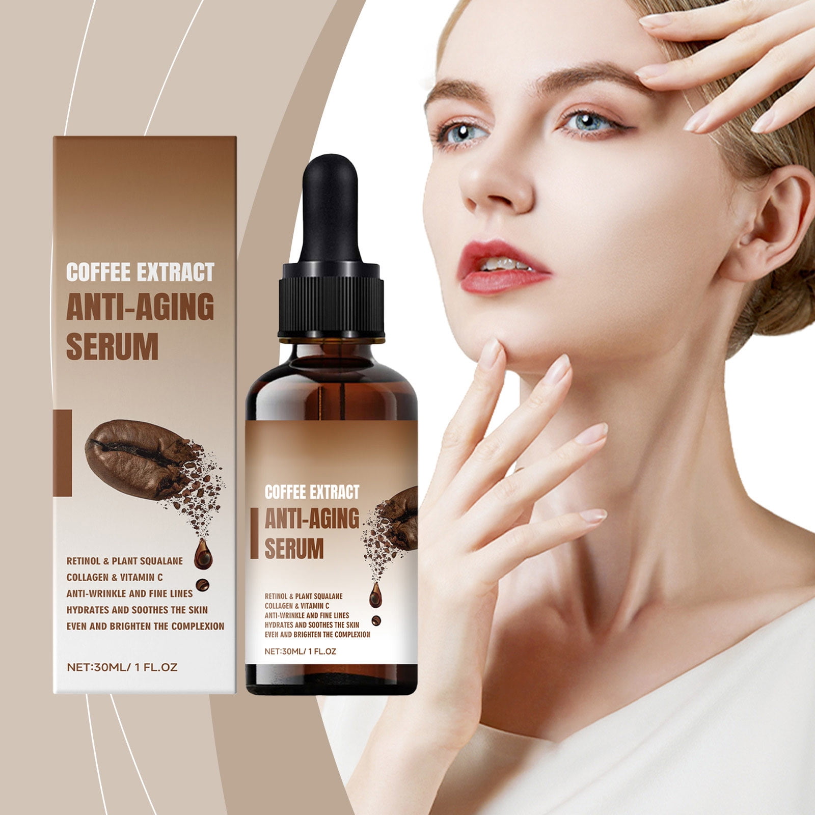 Vrorvz Fade Wrinkles and Enhance Skin Brightness with Moisturizing Liquid Firming,Nourishing ...