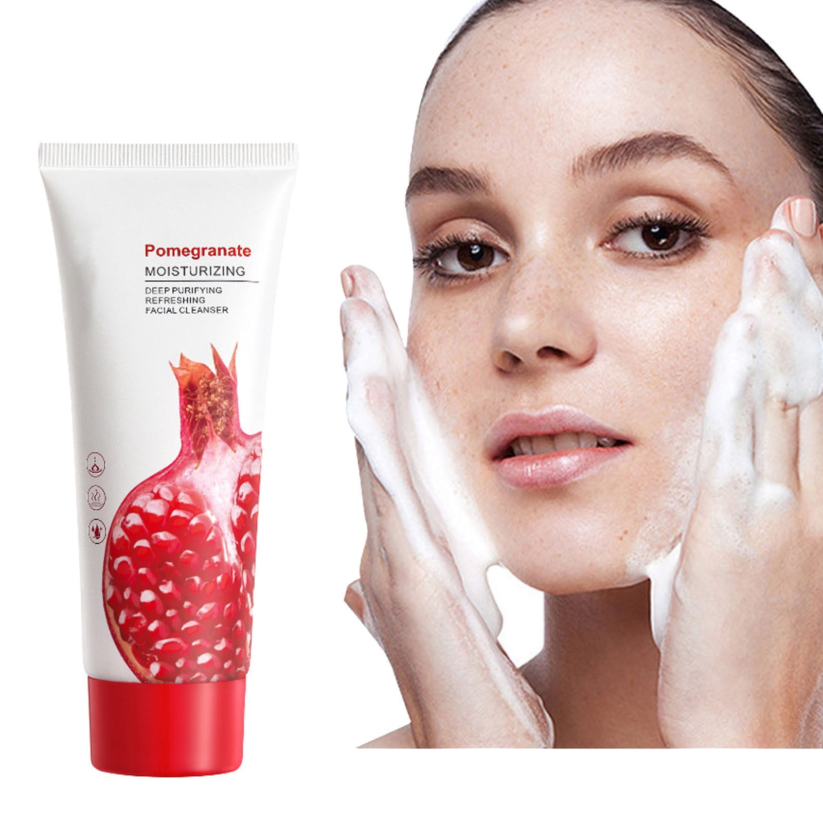 Vrorvz Gentle Facial Cleanser for Deep Pore Cleaning,Refreshing and ...