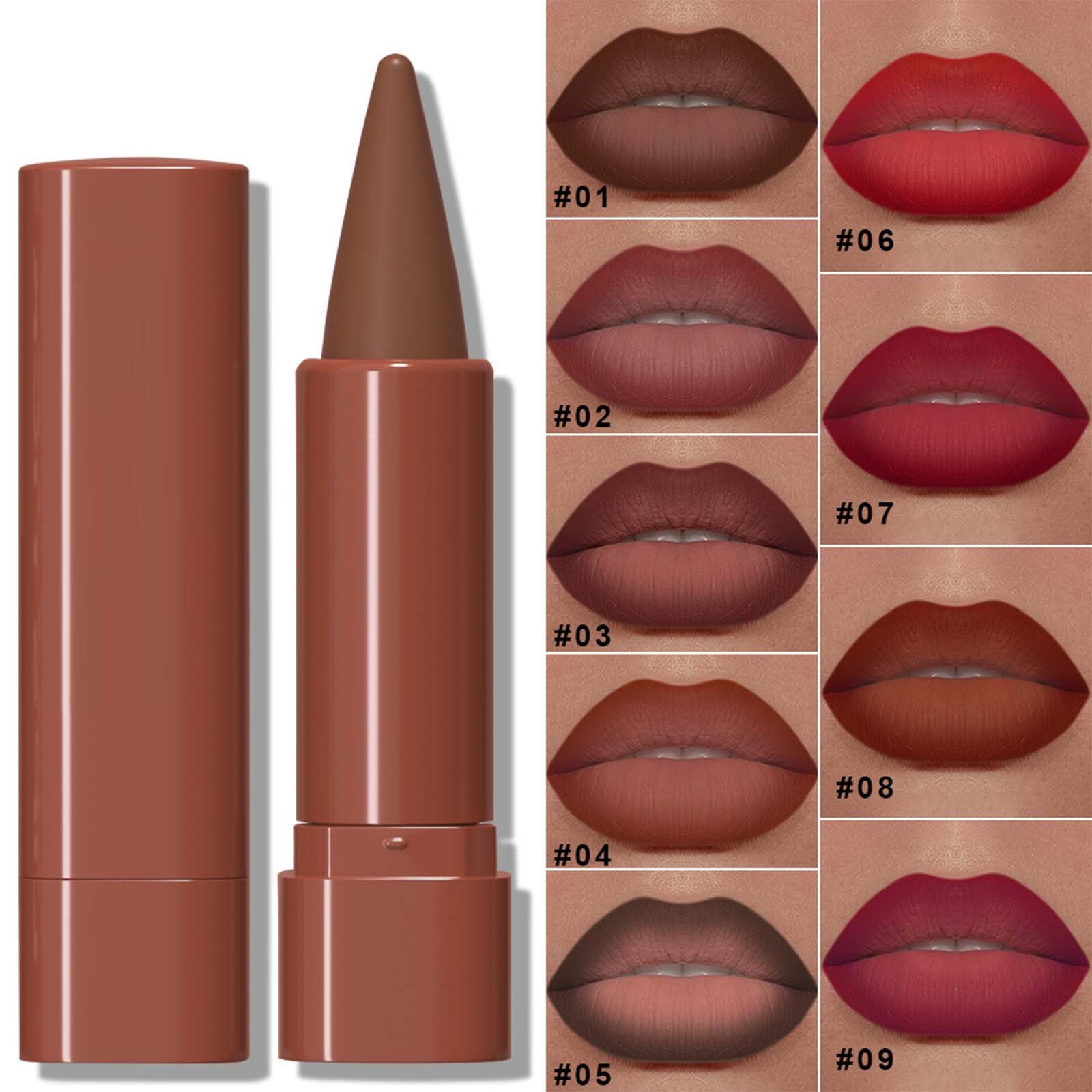 Vrorvz Gradient Lip Liner Matte Finish with Soft Velvet Texture for ...