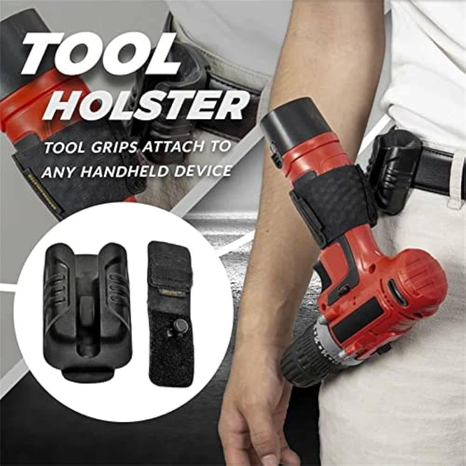 Vrorvz Heavy Duty Portable Tool Holster Set for Power Tools with Drill ...