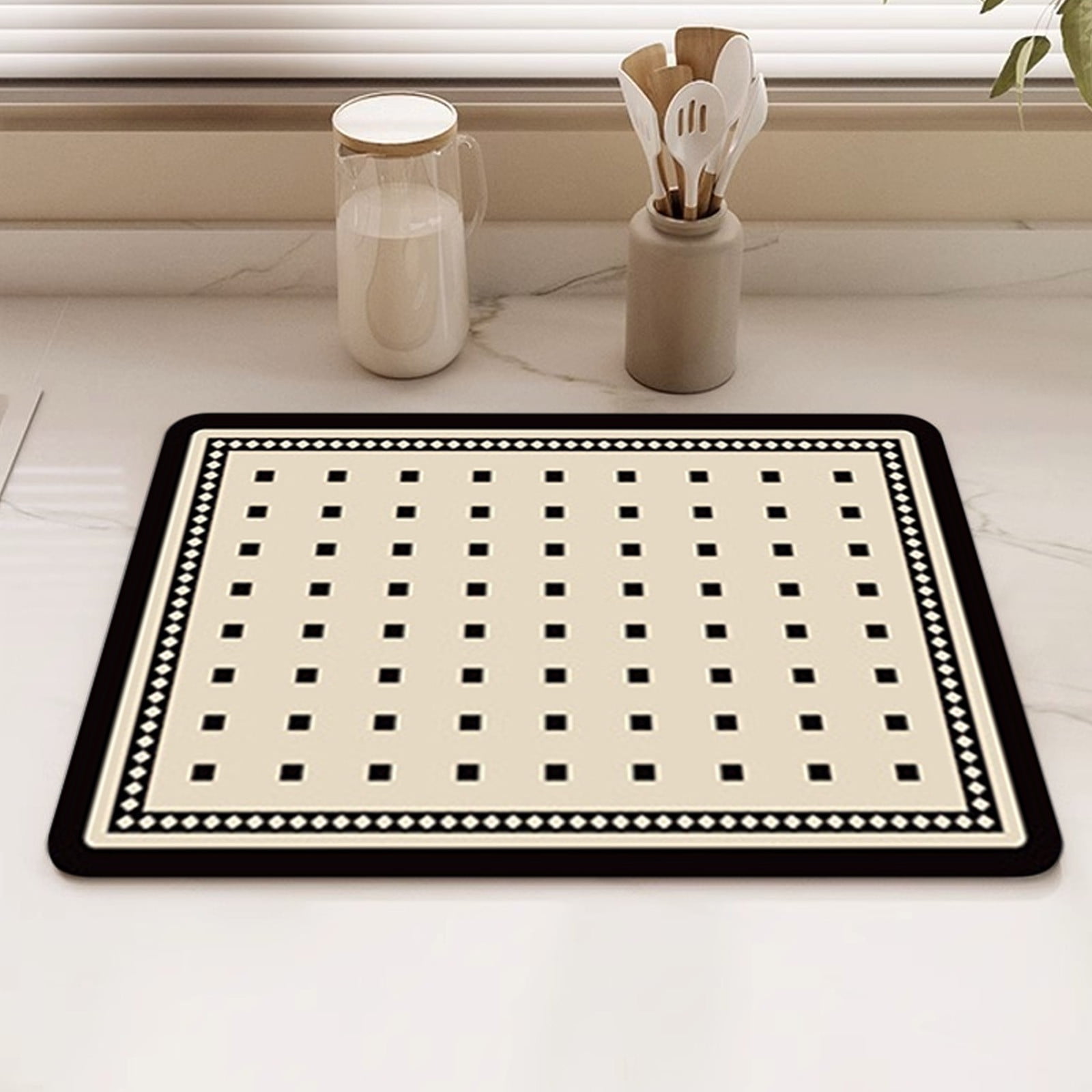 Vrorvz High Absorbency Drying Mat for Kitchen or Bathroom Enhanced ...