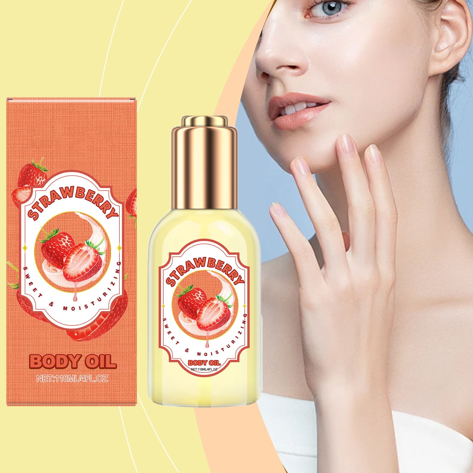 Vrorvz High Grade Body Moisturizing Care Oil for Dry Rough And ...