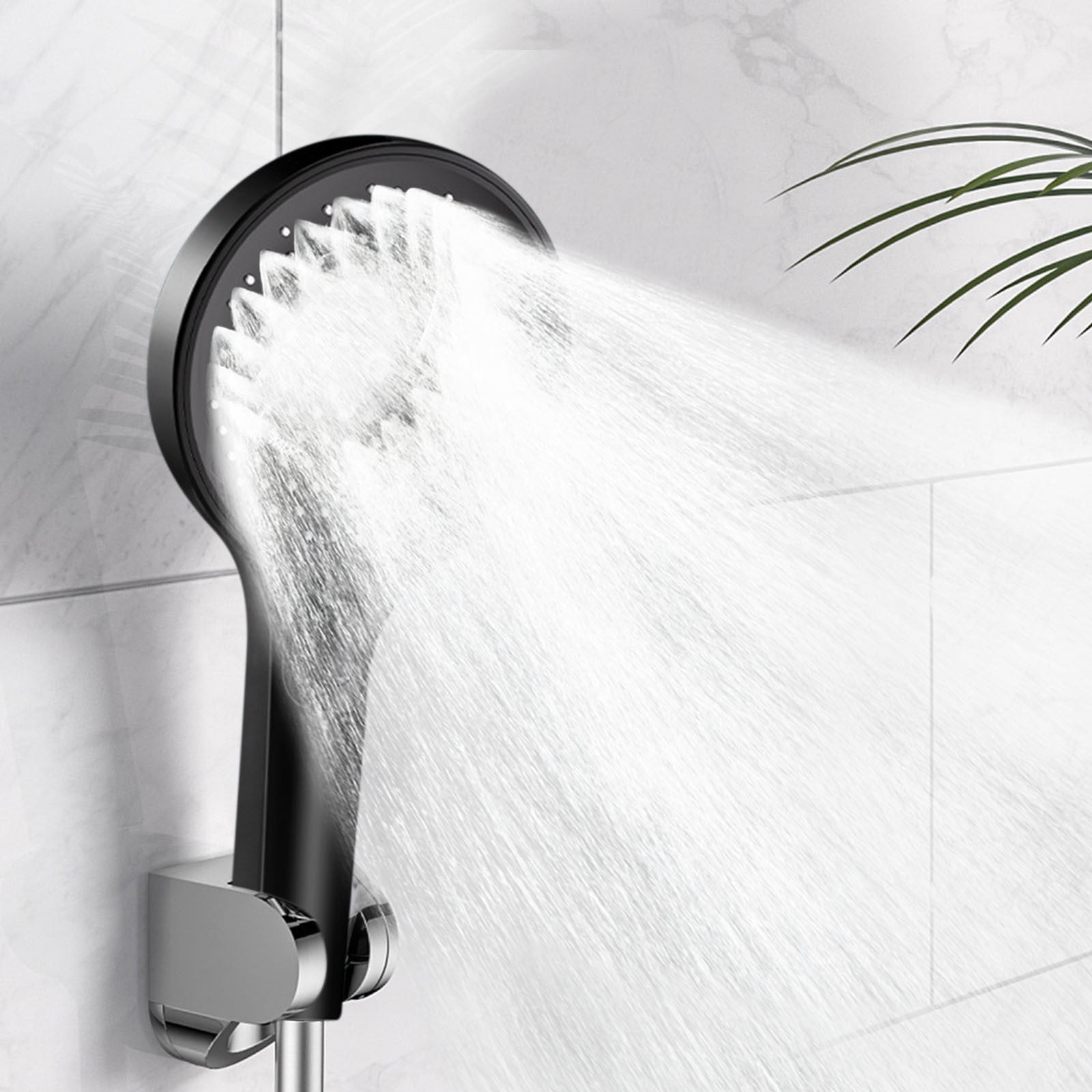 Vrorvz High Pressure Handheld Shower Head with Large Panel Self ...