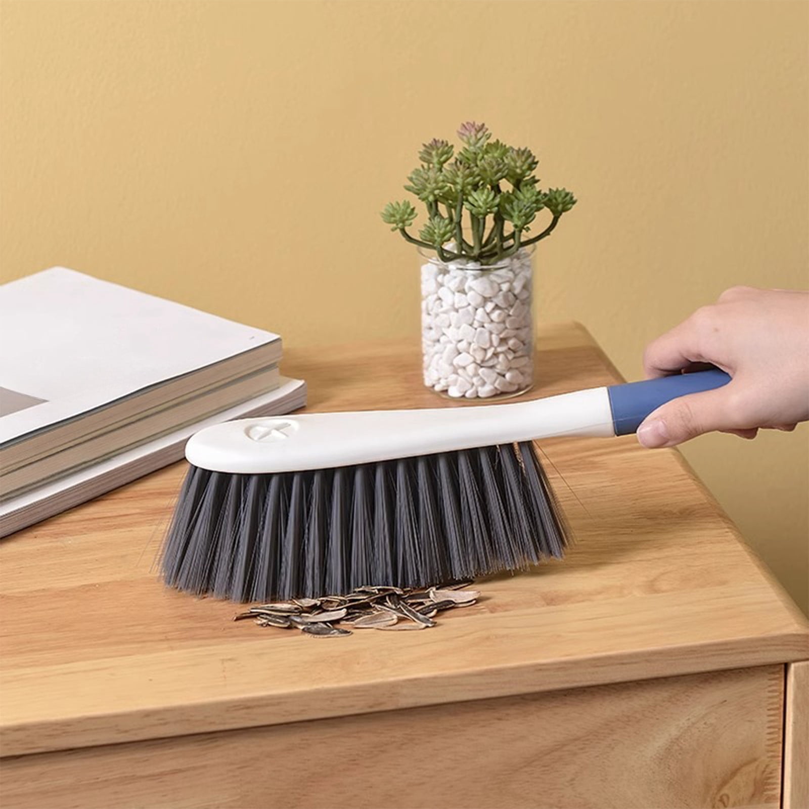 Vrorvz Household Cleaning Wipe Removal Brush with Long Handle Soft ...