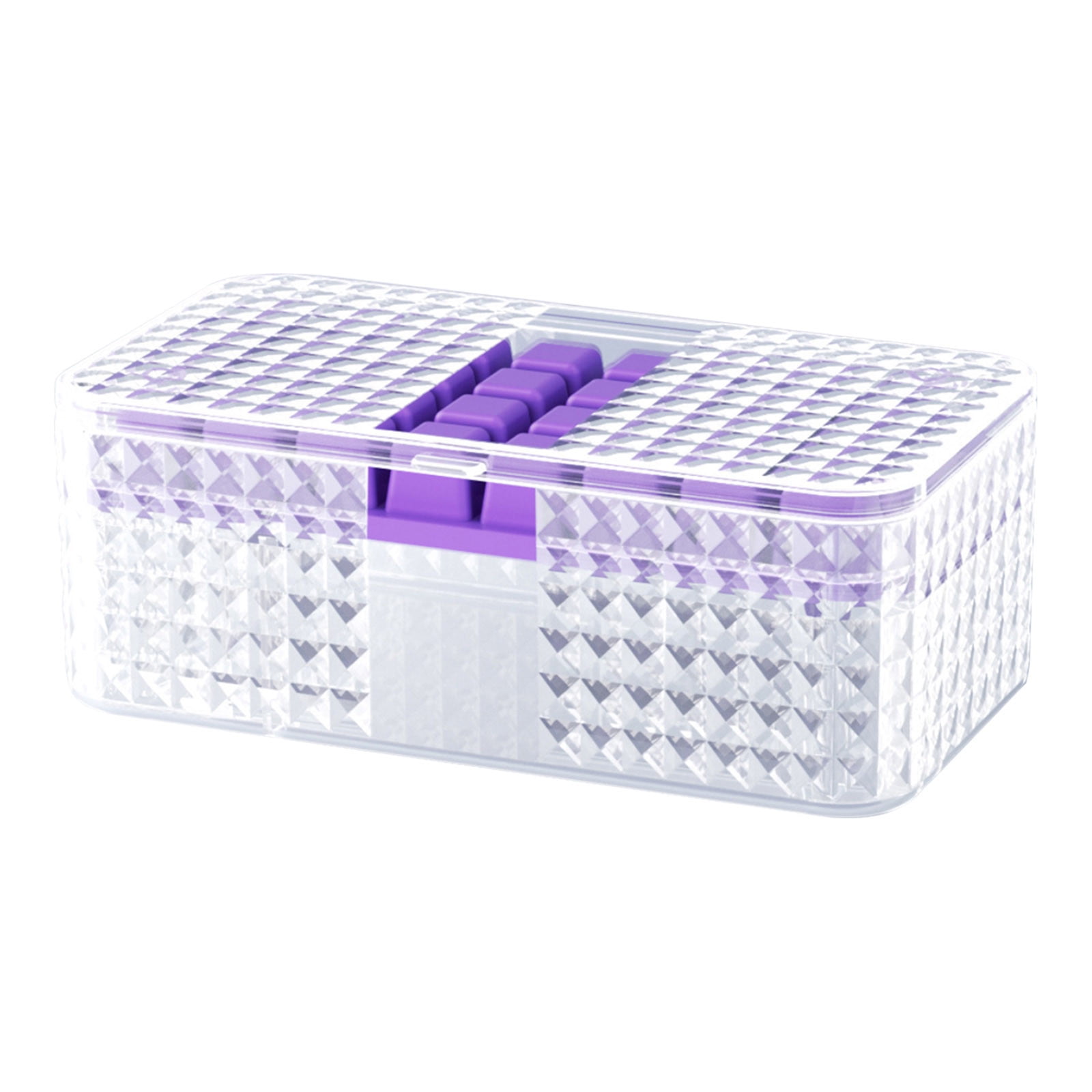 Vrorvz Household Refrigerator Ice Tray Set with Easy Press Release Food ...
