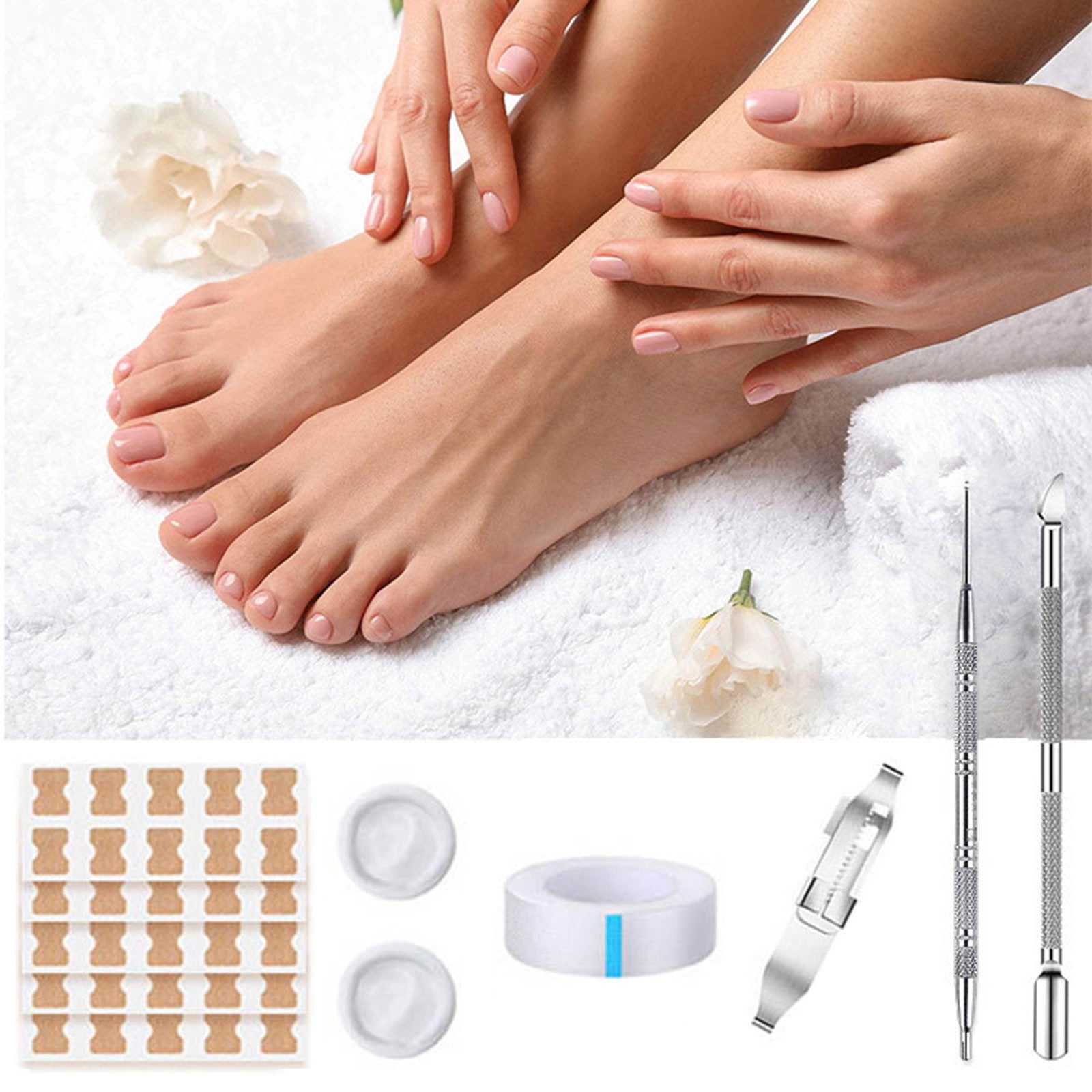 Vrorvz Inlay Toenail Corrector Tool Set for Ingrown Toenails Nail Bed ...