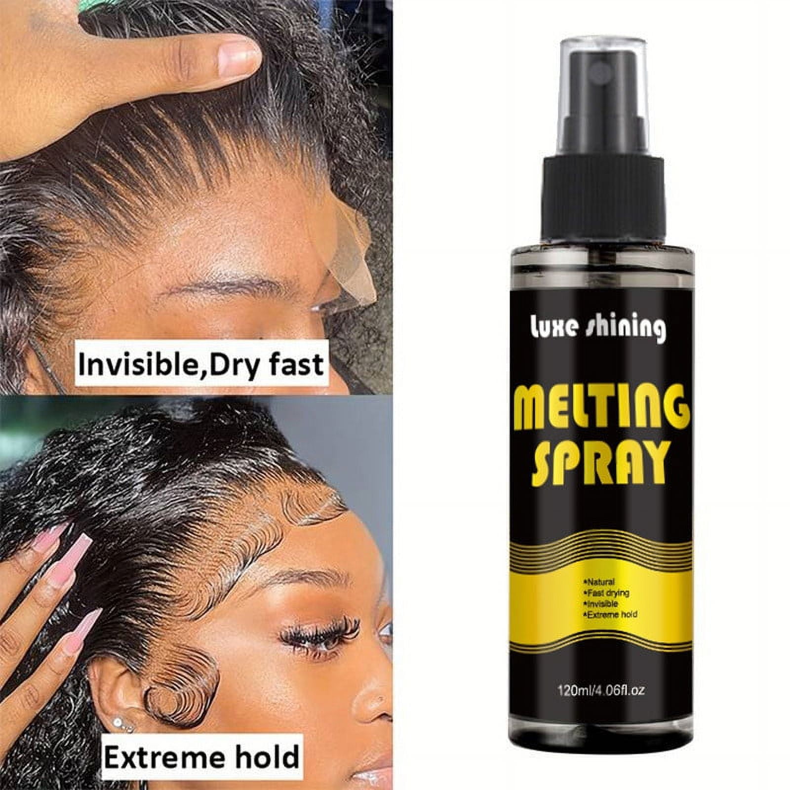 Vrorvz Lace Glue Spray 120ml for Wigs and Lace Fronts Strong Adhesion ...
