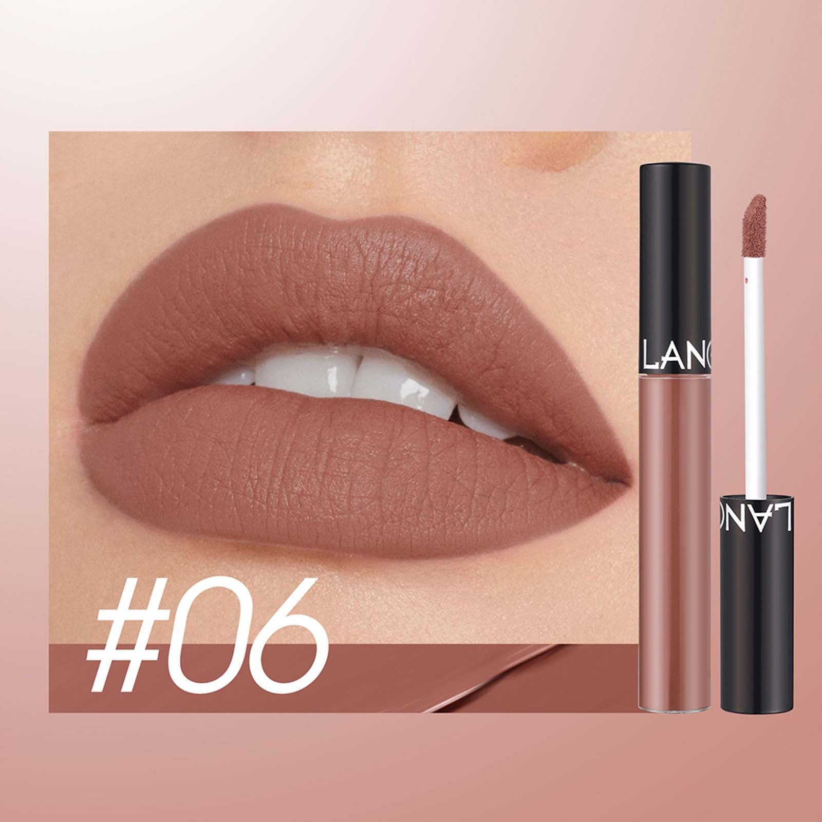 Vrorvz Long Lasting Liquid Lipstick Matte Lip Glaze 8ml with 12 Shades ...