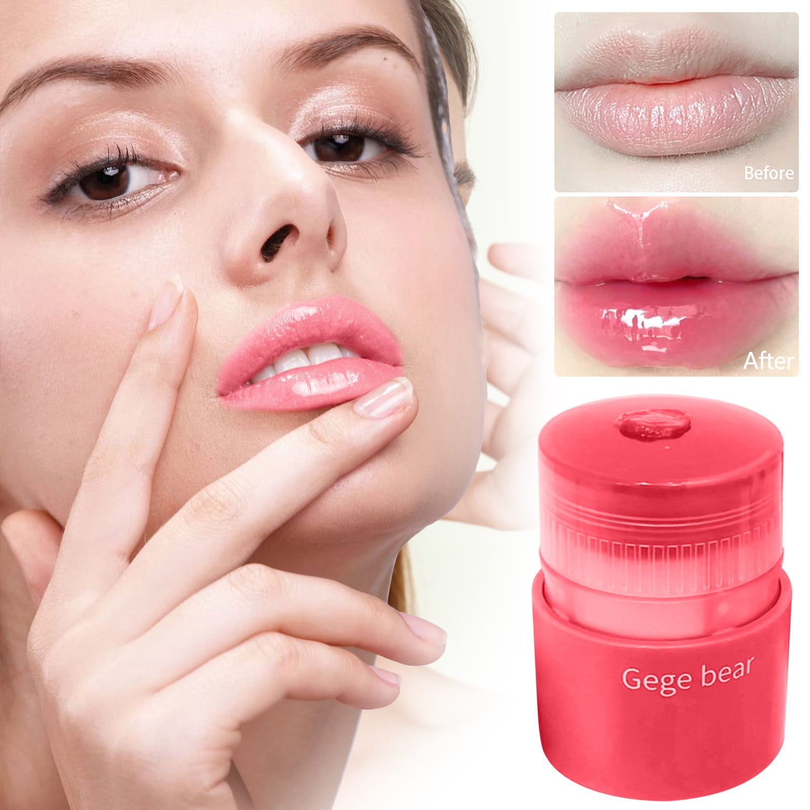 Vrorvz Long Lasting Moisturizing Lip Gloss and Facial Mask for Soft ...