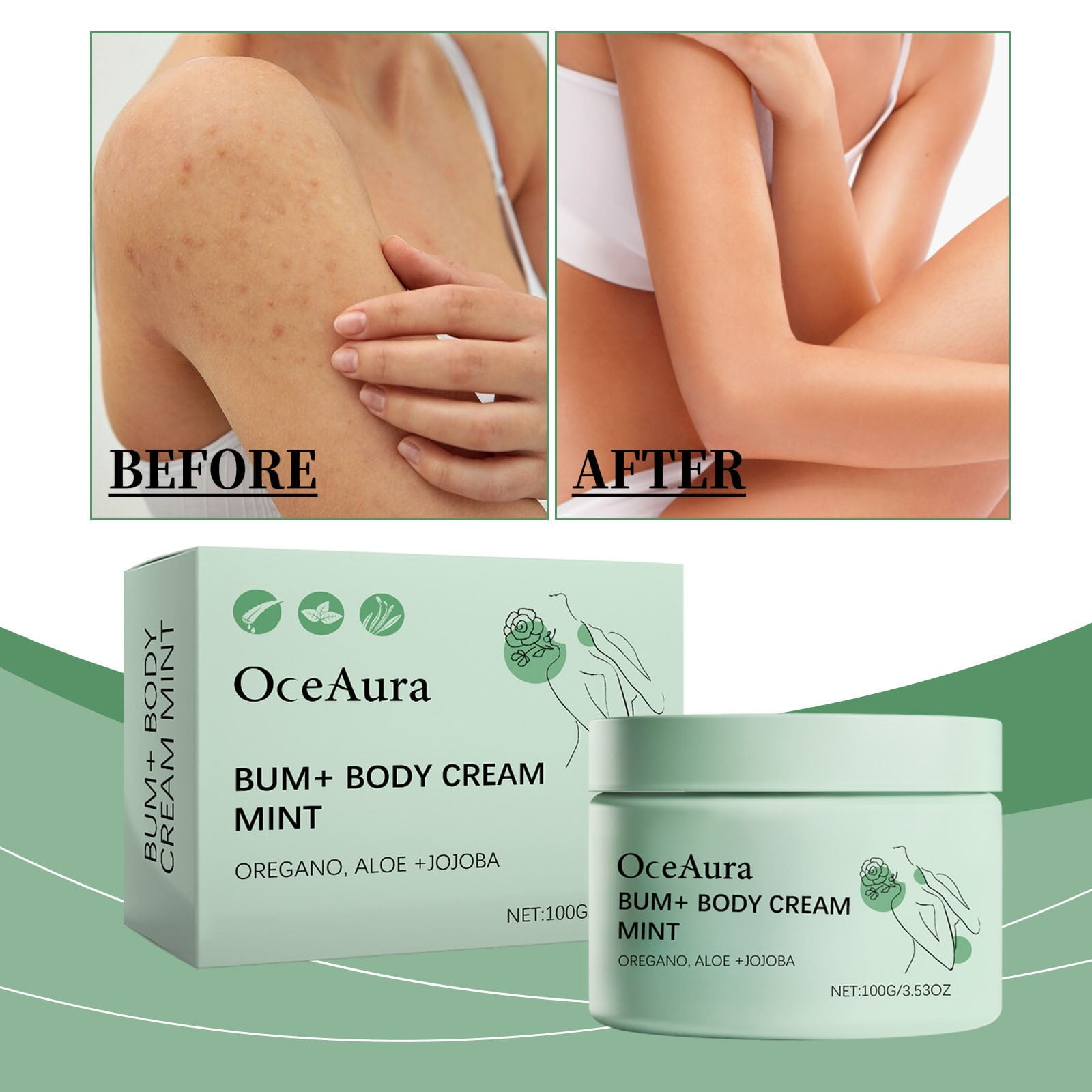 Vrorvz Moisturizing Warm Nourishing Body Lotion with Natural Botanicals for Dry Itchy Skin ...