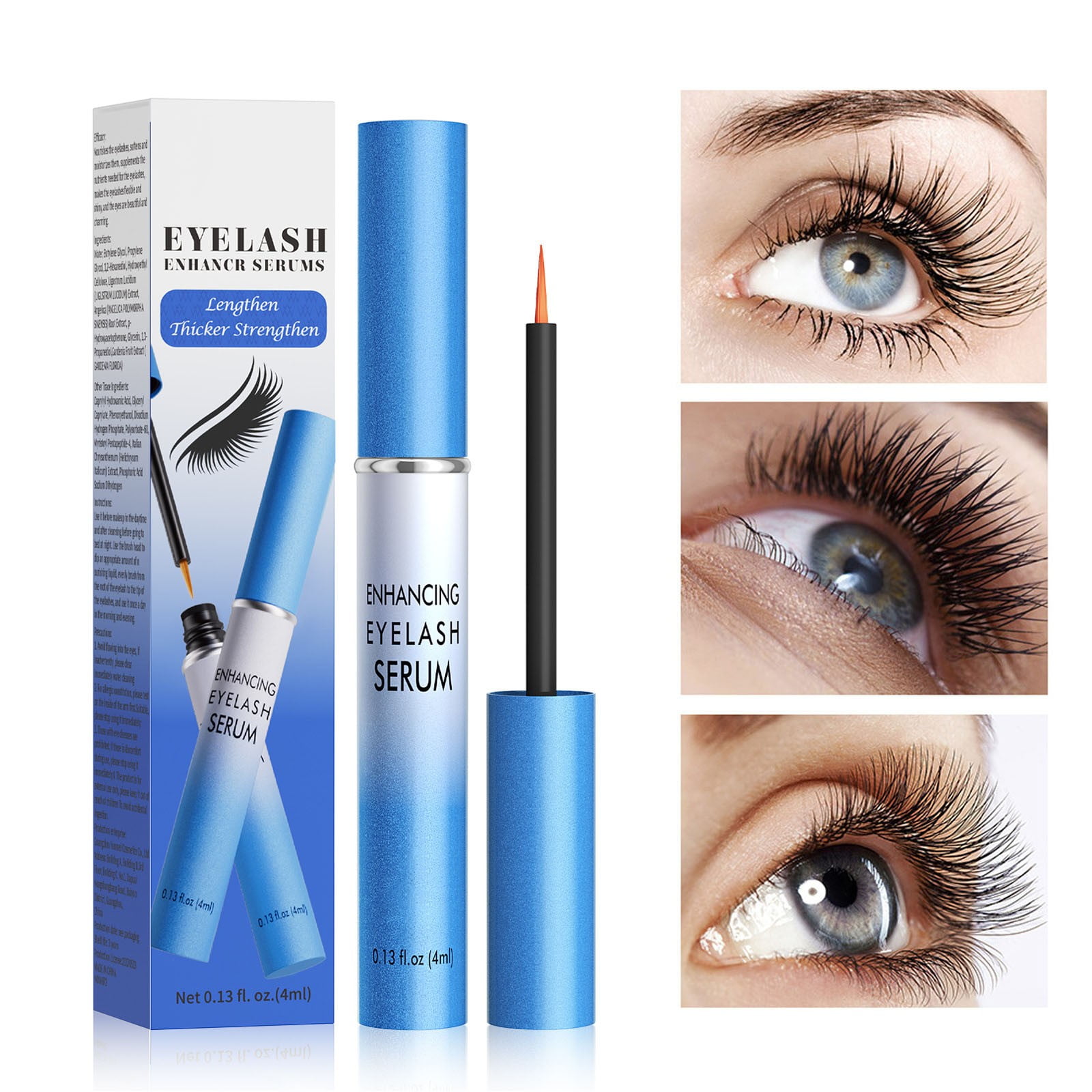 Vrorvz Natural Eyelash Care Liquid Mascara with Nutrient Formula for ...