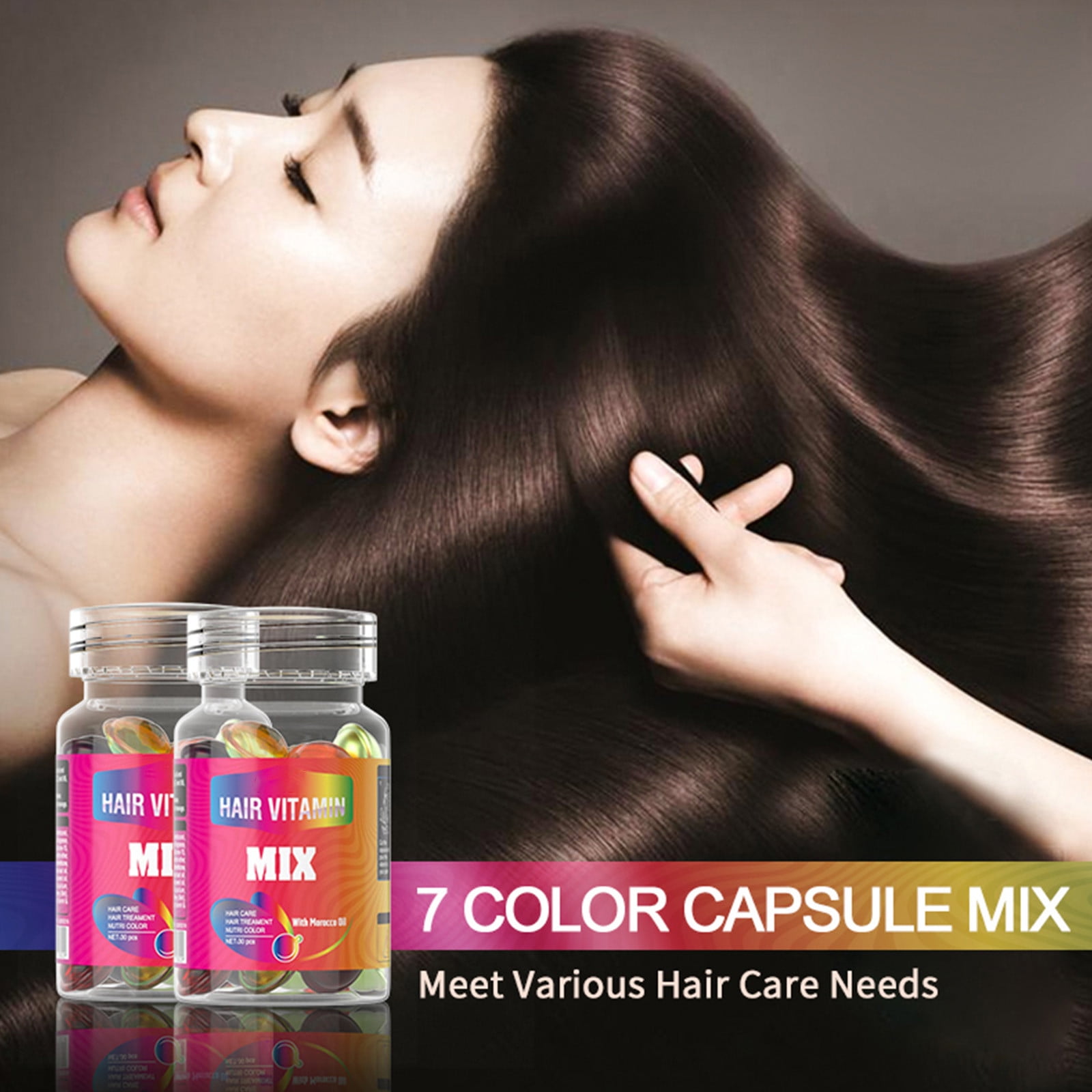 Vrorvz Nourishing Hair Oil Capsules for Repairing Perm Damage,Resistant ...