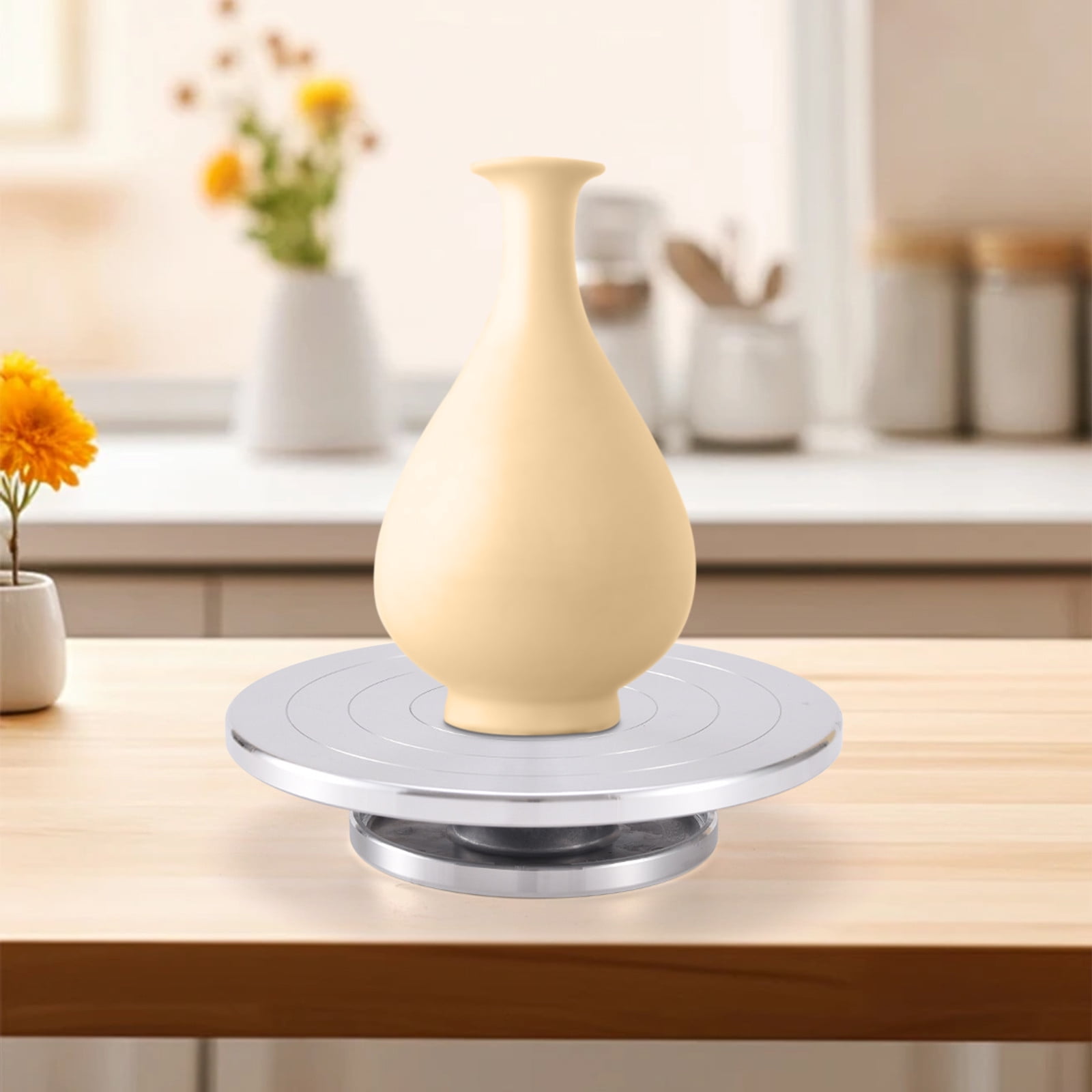 Vrorvz Portable Pottery Sculpting Wheel for Crafts Made with Long ...