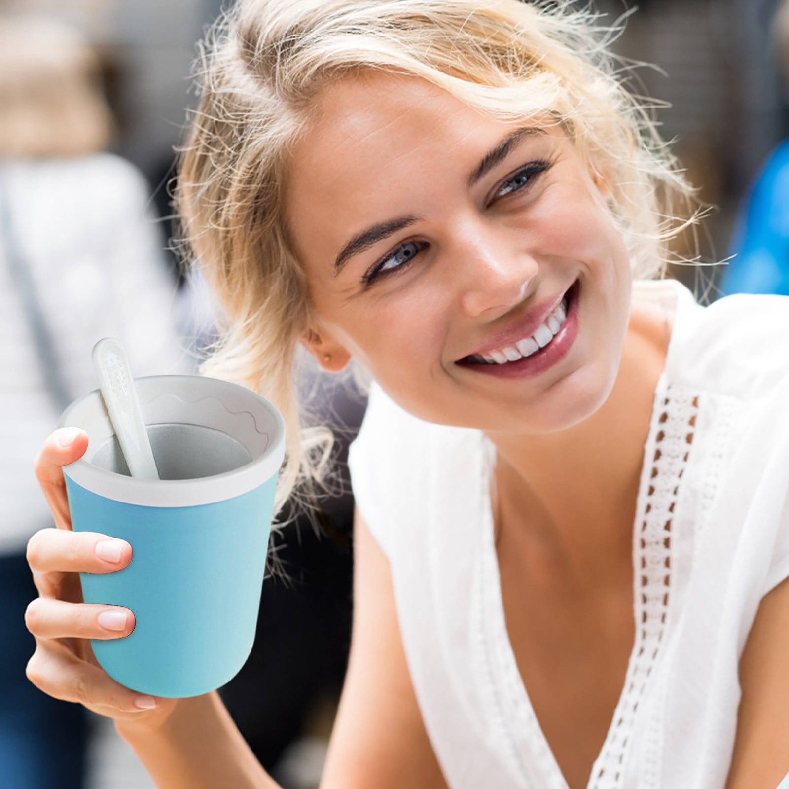 Vrorvz Quick Cooling Smoothie Maker Cup for Instant Homemade Beverages ...