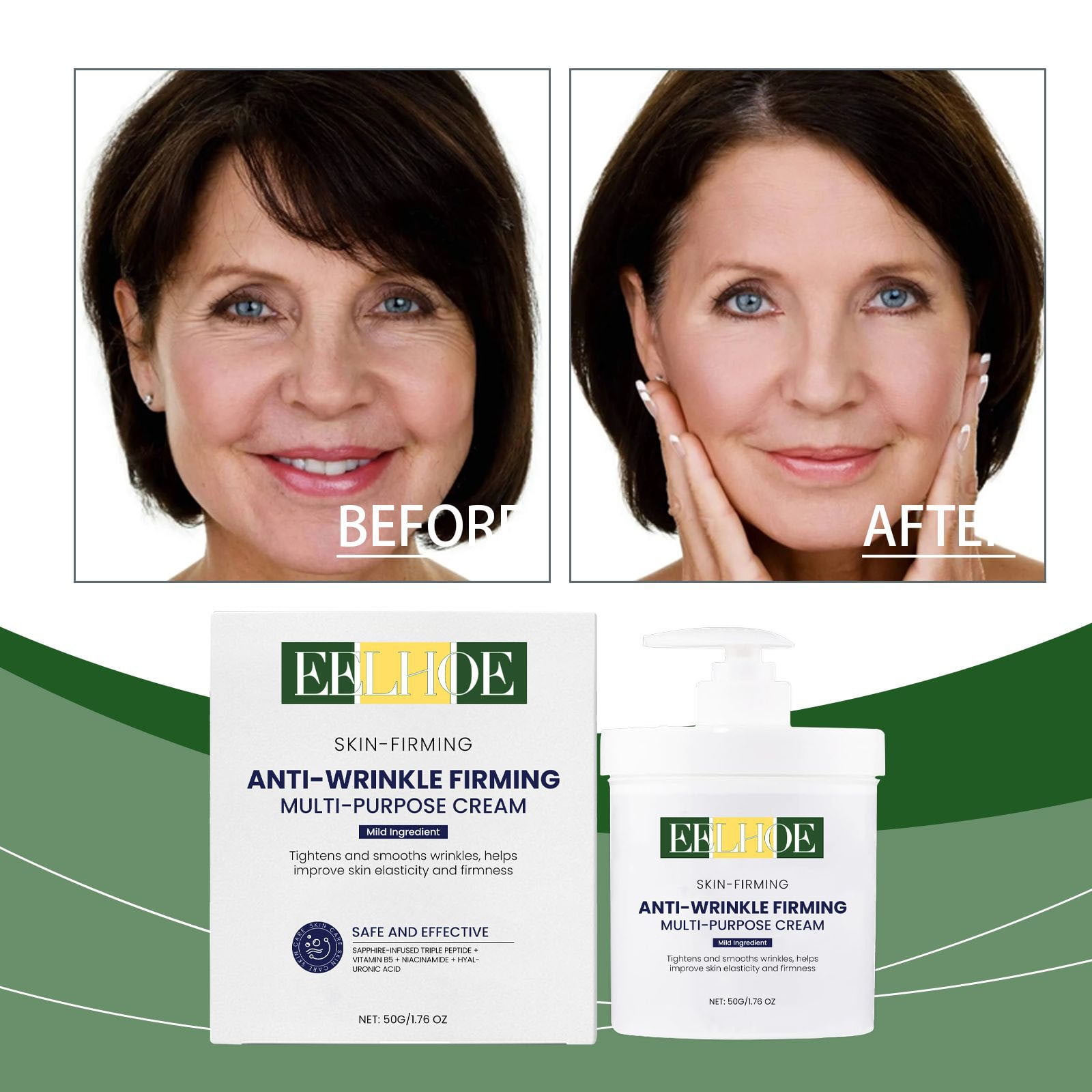 Vrorvz Resistant Aging Face Cream Moisturizes and Reduces Wrinkles for ...