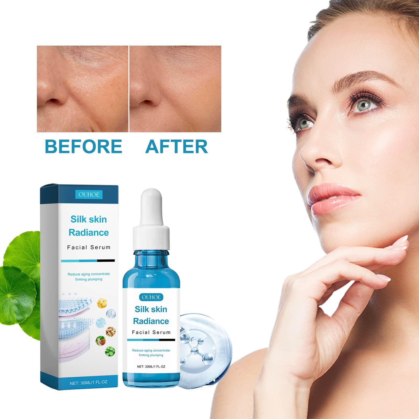 Vrorvz Resistant Wrinkle Facial Serum with Italian Snail Secretion 1oz ...