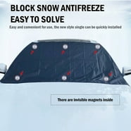 FrostGuard Pro Winter Windshield Cover for Cars and SUVs | Snow, Ice ...