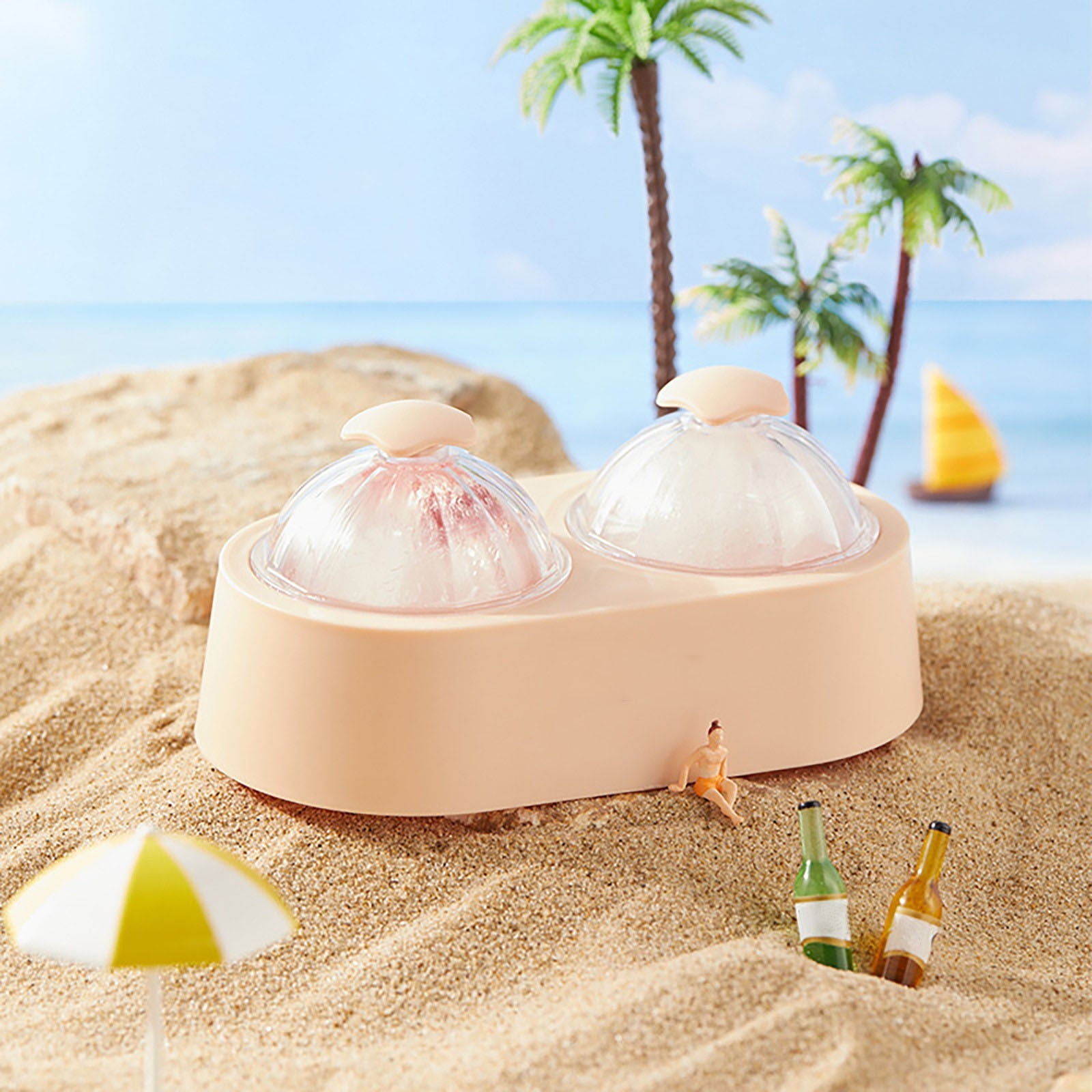 Vrorvz Round Ice Maker with Easy Release and Leak Proof Design for Suit ...