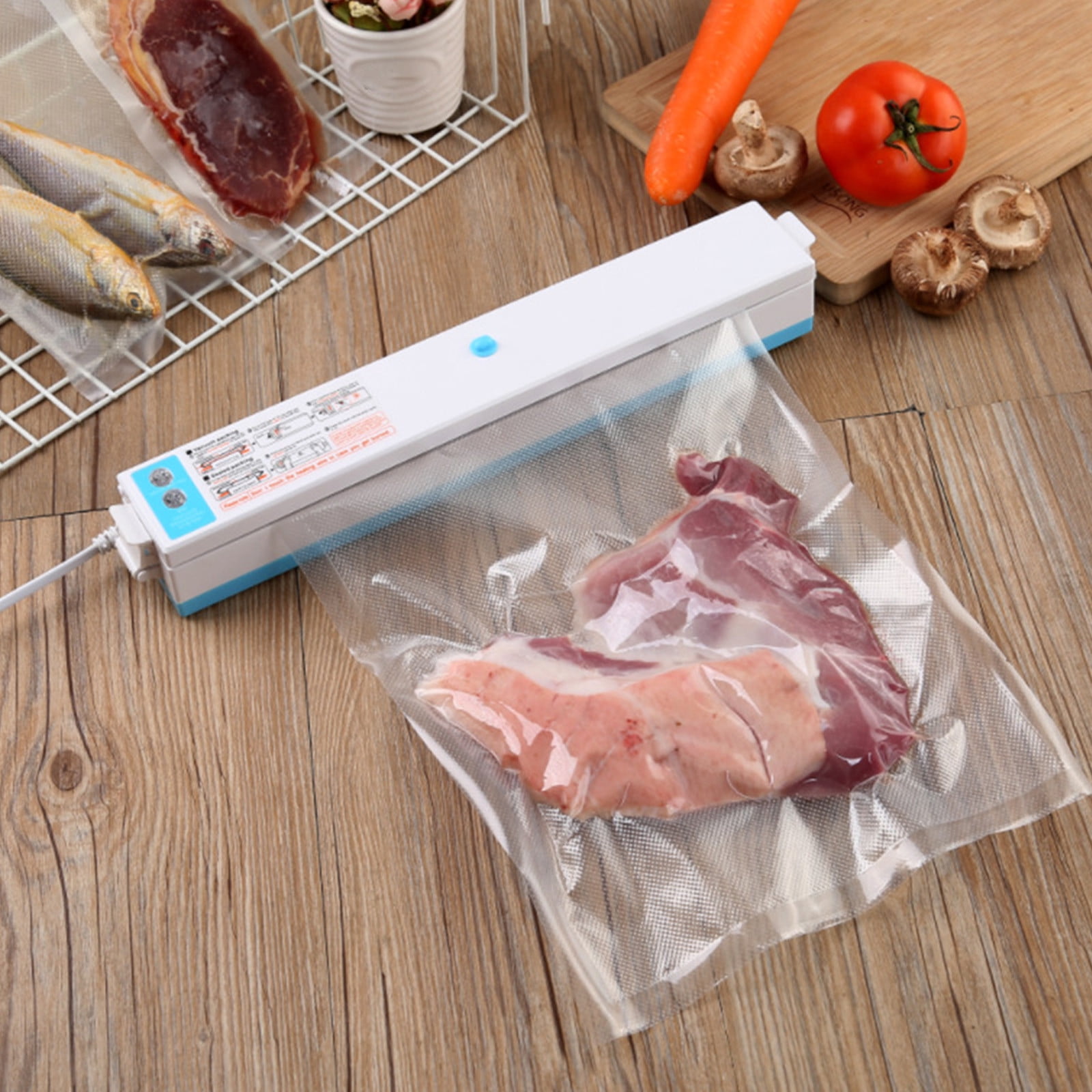 Vrorvz Sealer Machine for Airtight Food Storage Powerful Suction Easy ...