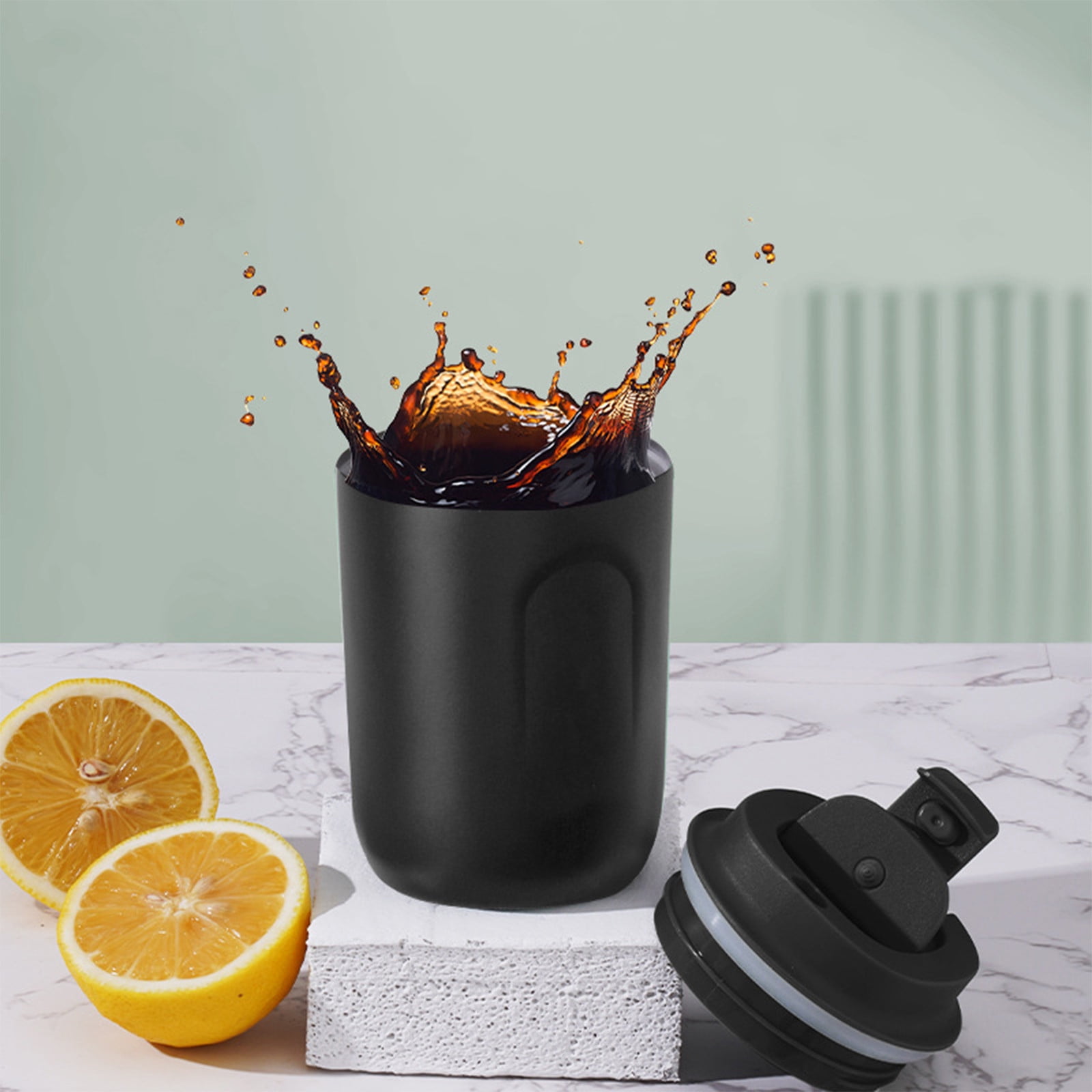 Vrorvz Stainless Steel Mini Coffee Cup Insulated Portable Water Cup ...
