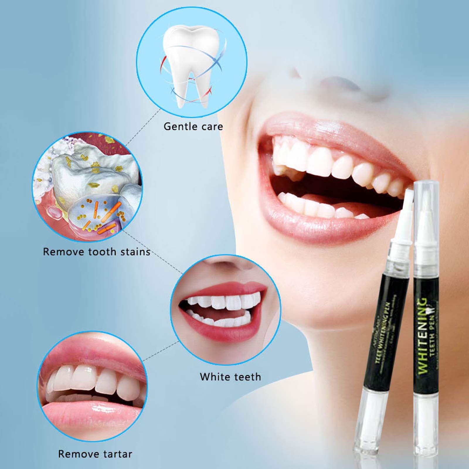 Vrorvz Teeth Whitening Pen Tooth Brightening Gel with Carbamide ...