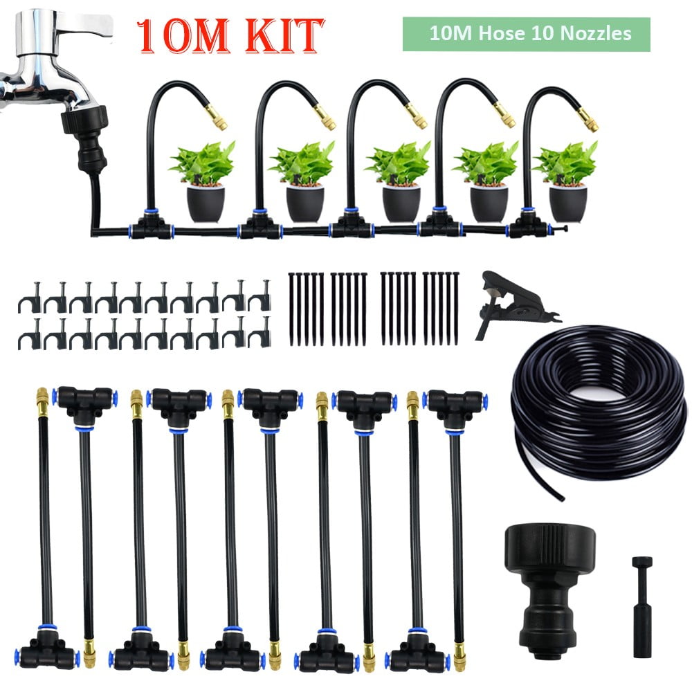 Vrorvz Universal Garden Drip Irrigation System with 32.8ft 49.2ft 65 ...